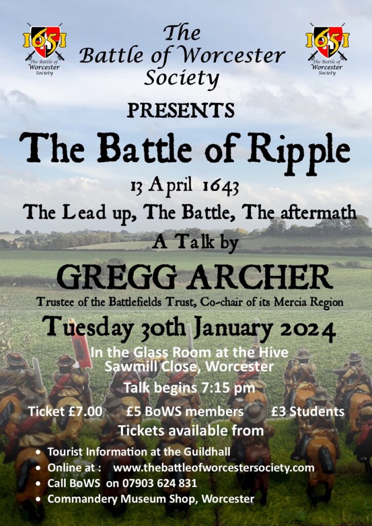 The Battle of Ripple - The Battle of Worcester Society